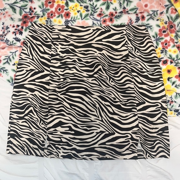 love on a hanger | Skirts | Love On A Hanger Zebra Shirt | Poshmark